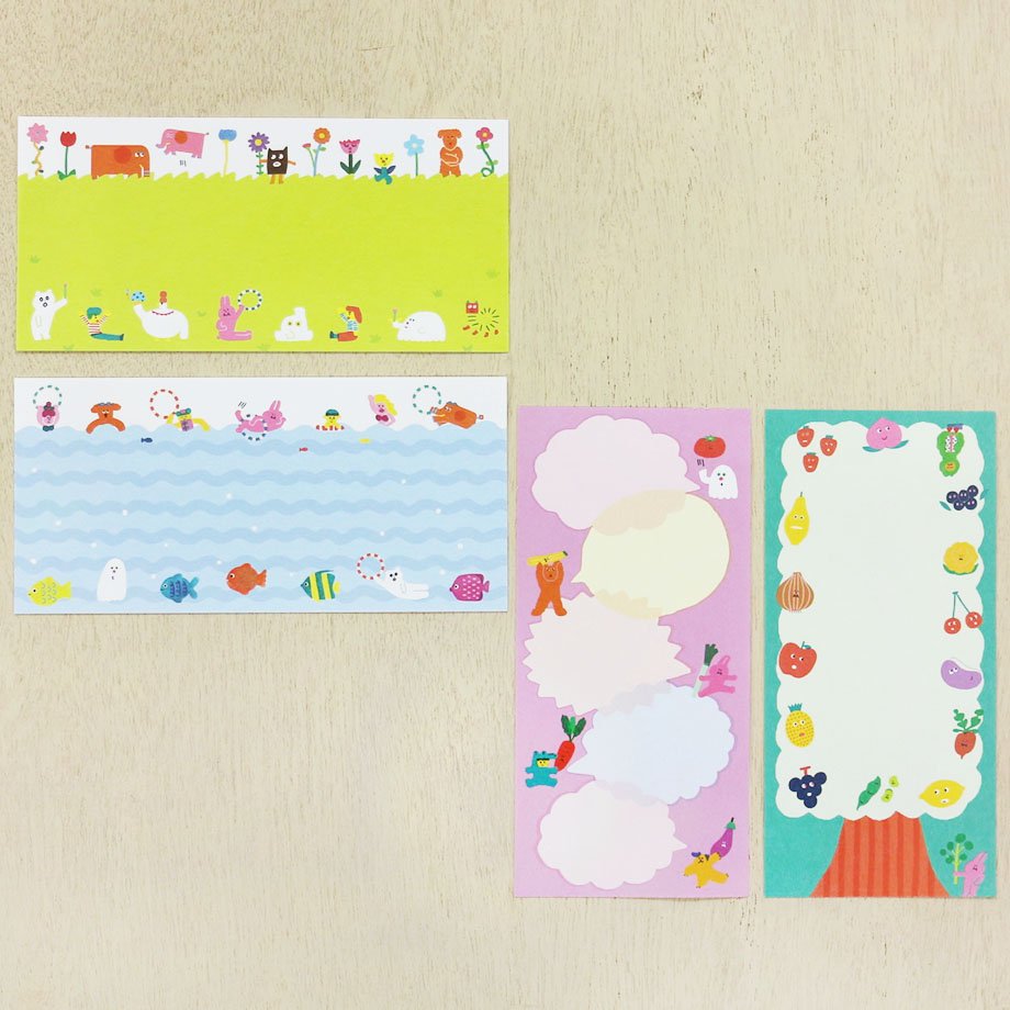 AIUEO Memo Pad - Sunny Days – Phavourite