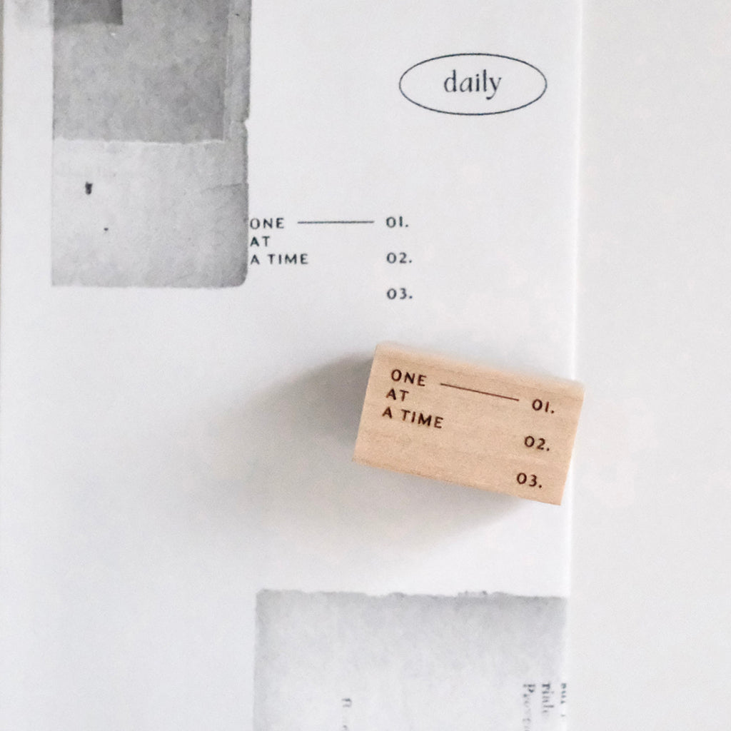 PC Rubber Stamp - One at a time – Phavourite
