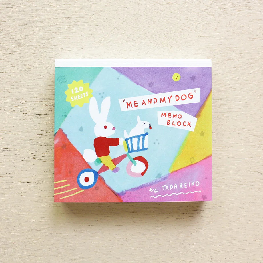 Tada Reiko Block Memo - Me and My Dog – Phavourite