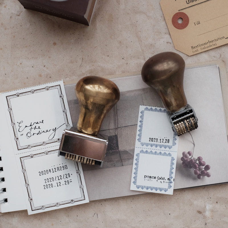 Rotary Brass Date Stamp – Phavourite