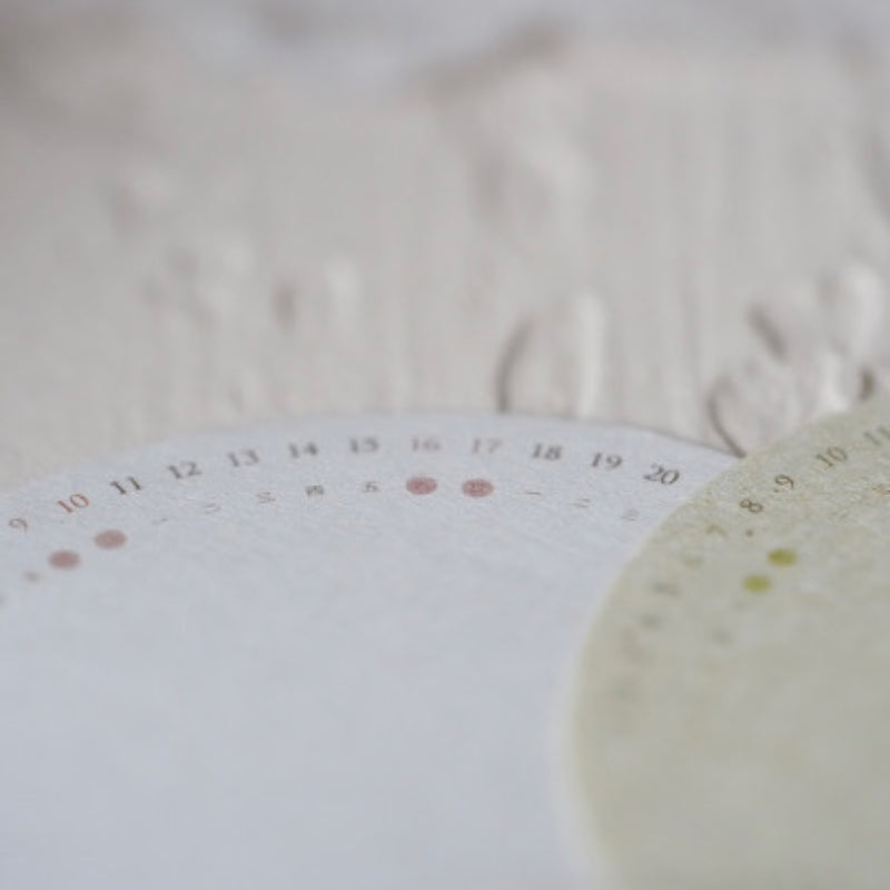 Mossland MOON Monthly Calendar 2021 - Japanese Paper / Translucent Pap ...